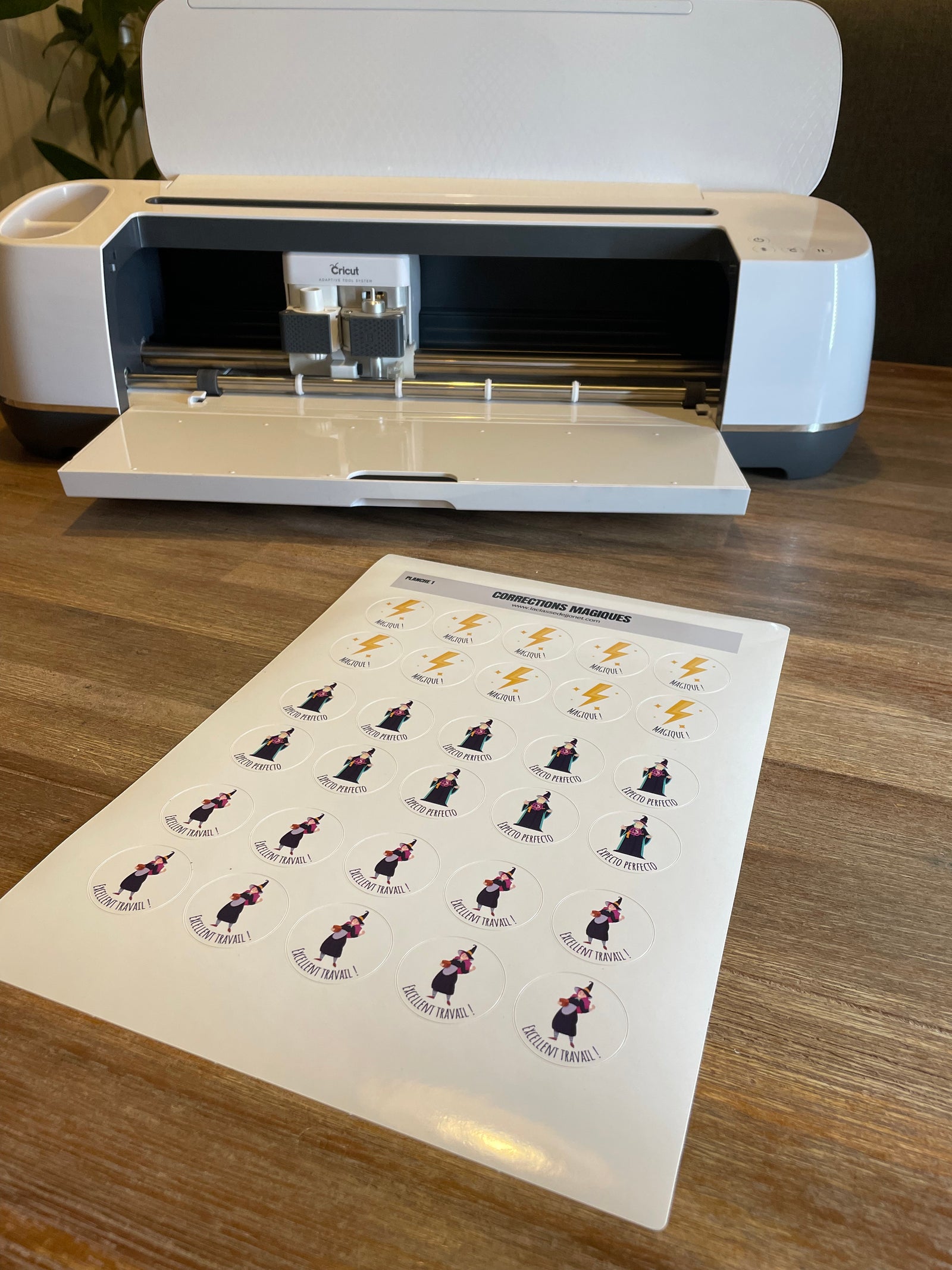 Stickers "corrections magiques" - Planche 1